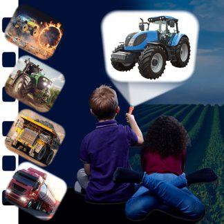 Tractor and Truck Torch and Projector - Brainstorm Ltd