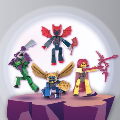 StikBot Legendz 2pk - 3 of each pack - Brainstorm Ltd